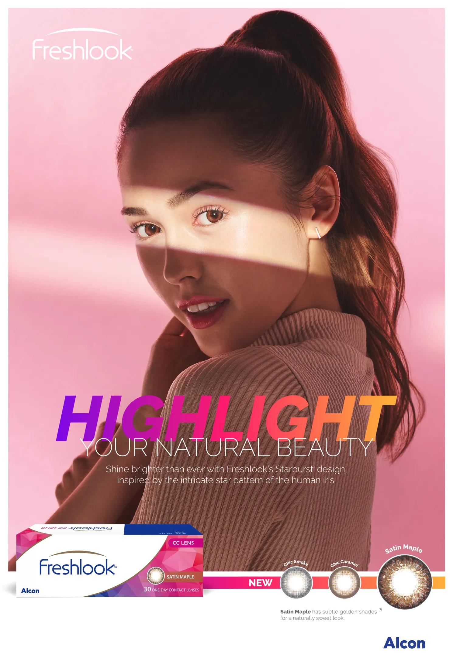 evo Alcon Freshlook CC LENS Daily Cosmetic Color Contact Lenses (10 pcs ...