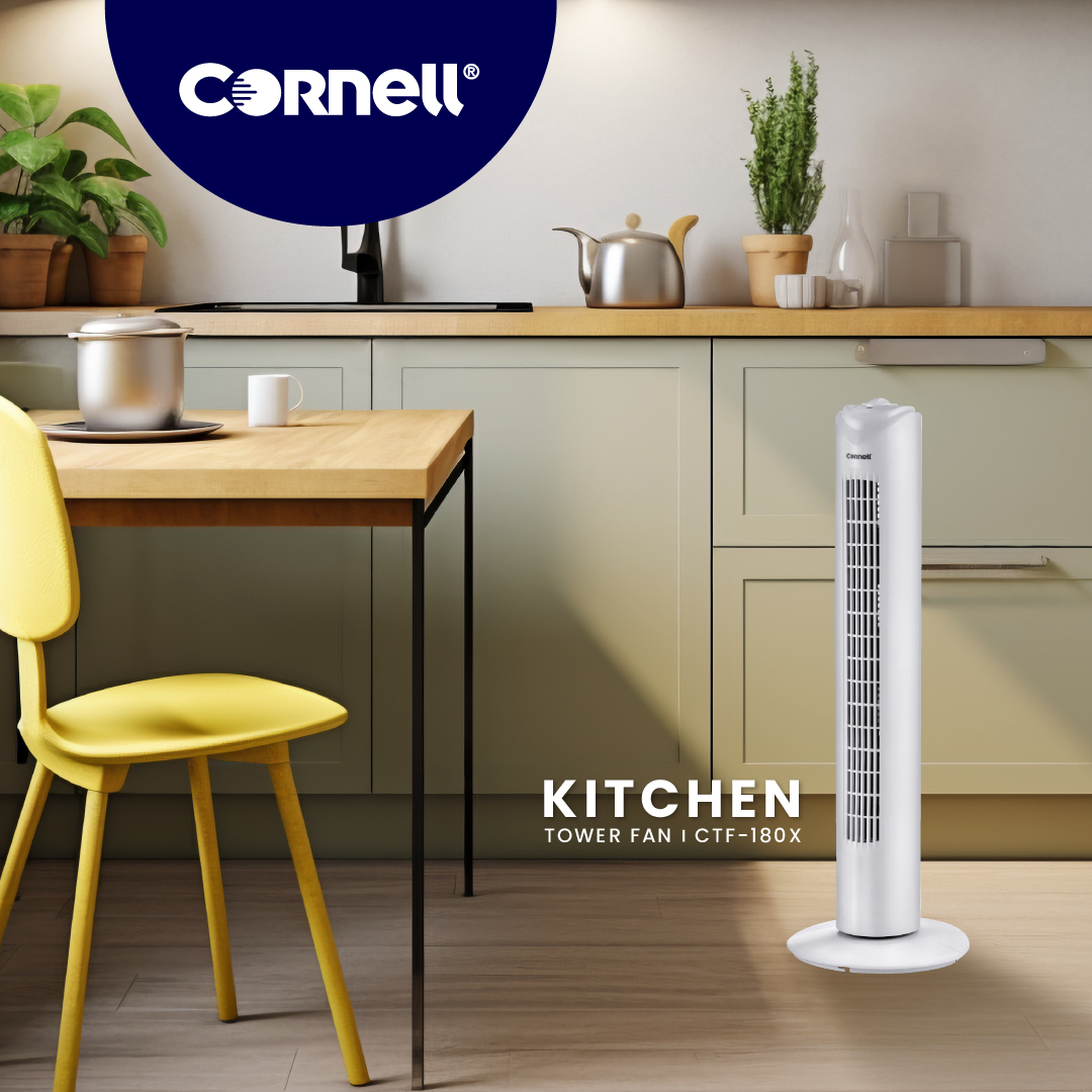 Cornell Kipas Berdiri CTF-180X Tower Floor Fan Slim Stand Fan | Shopee ...
