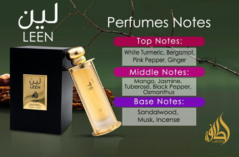 100% Original Leen by Lattafa 100ml EDP Arabic Perfume Made in UAE ...