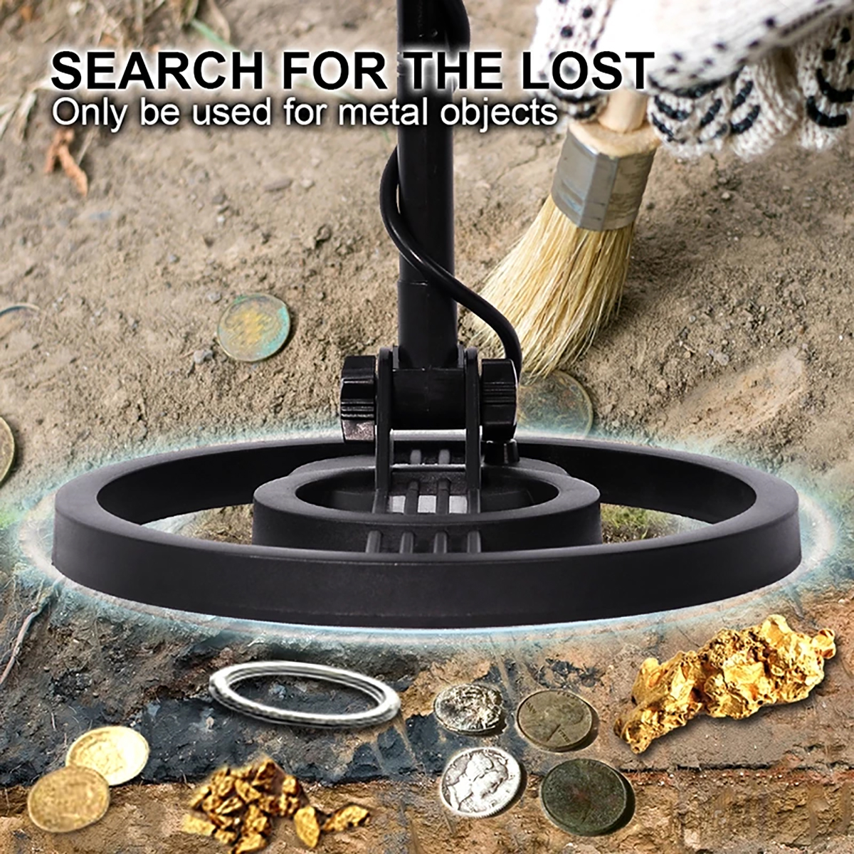 GTX5030 Metal Detector High Precision Metal Finder Handheld Treasure ...