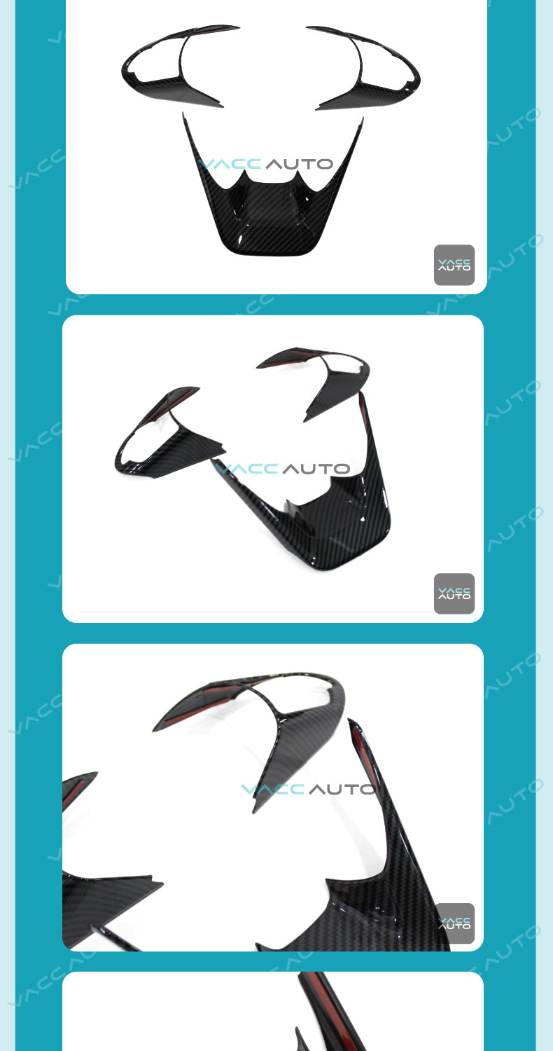 Toyota Innova Zenix AG10 2023 - 2026 Steering Carbon Lining Inner ...