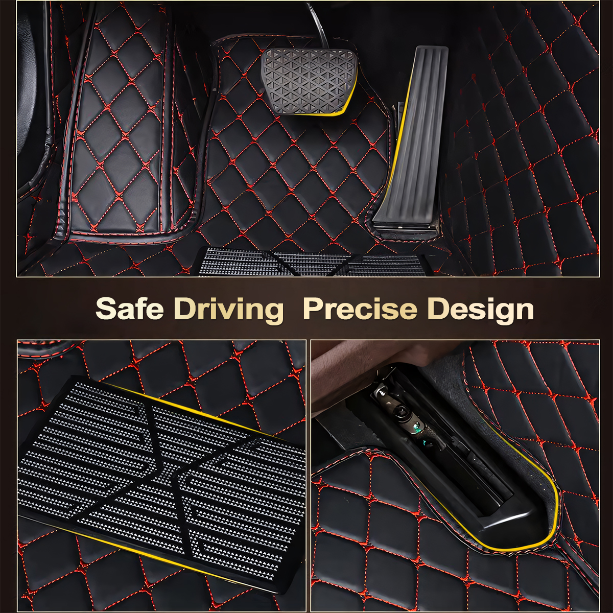 🔥 READY STOCK 🔥 SOARFLY car carpet anti slip car mat high-end leather ...