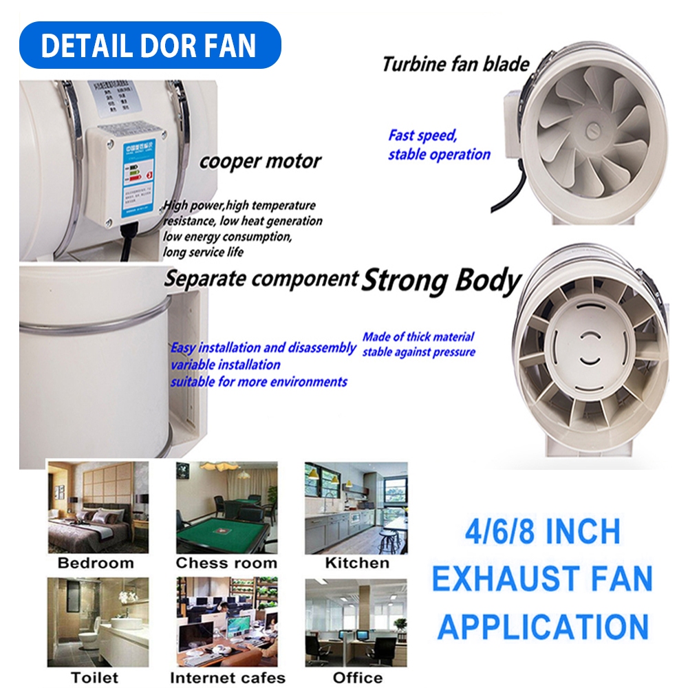 Dust exhaust fan Exhaust Fan 抽風機 blower fan ceiling exhaust fan ...