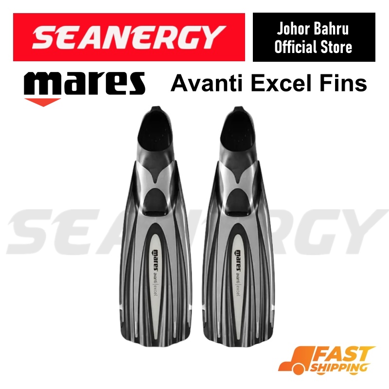 Mares Avanti Excel Full Foot Fin for Scuba Diving Snorkeling | Shopee ...