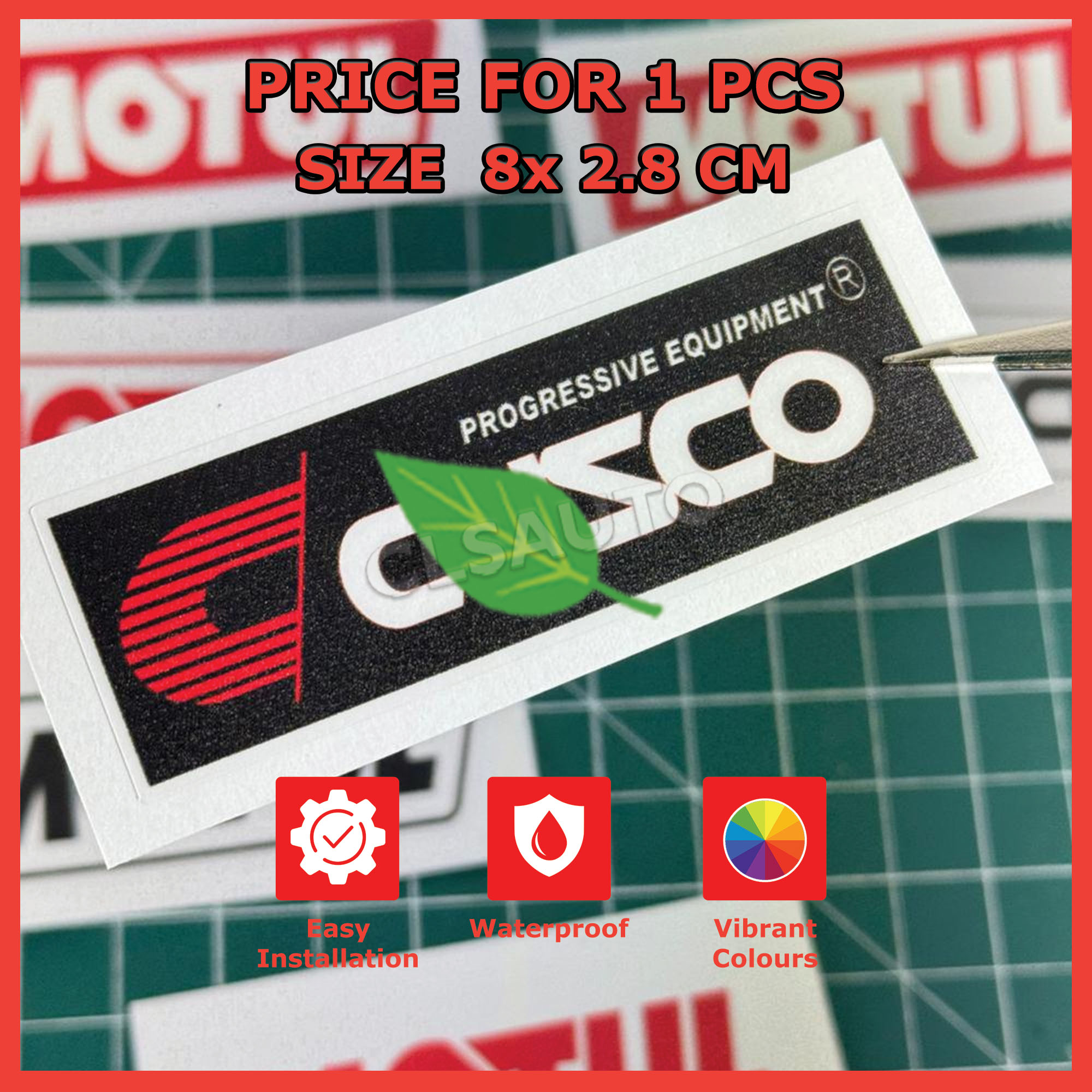 Car & Bike Sticker Decal - JDM Racing Style, Waterproof Vinyl ...