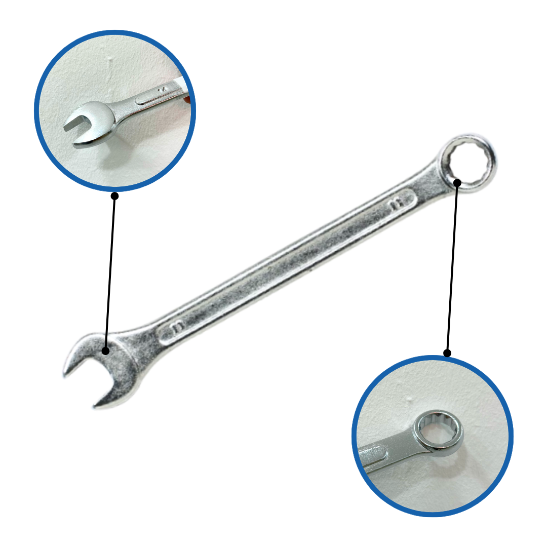 CHN Drop Forged Combination Spanner Open Ended & Ring Head Spanar 3MM ...