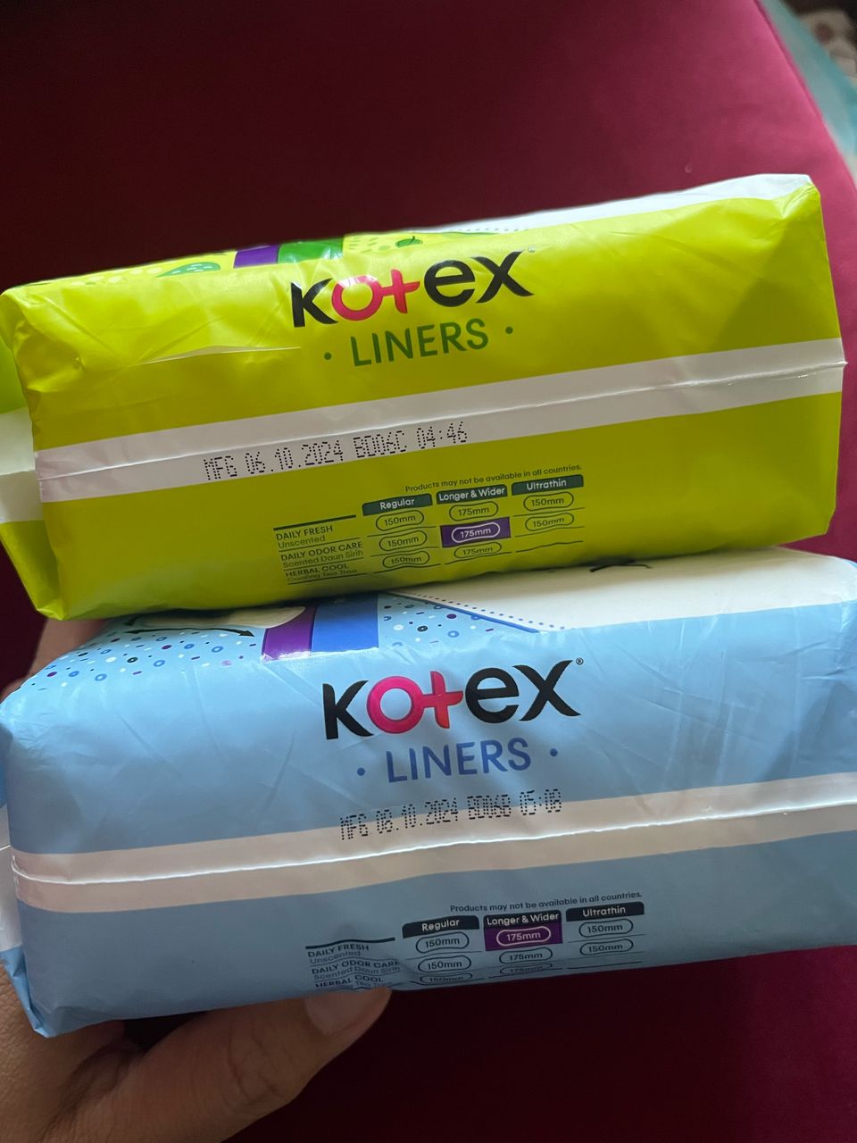 KOTEX Panty Liners Longer & Wider (30's/pack) | Shopee Malaysia