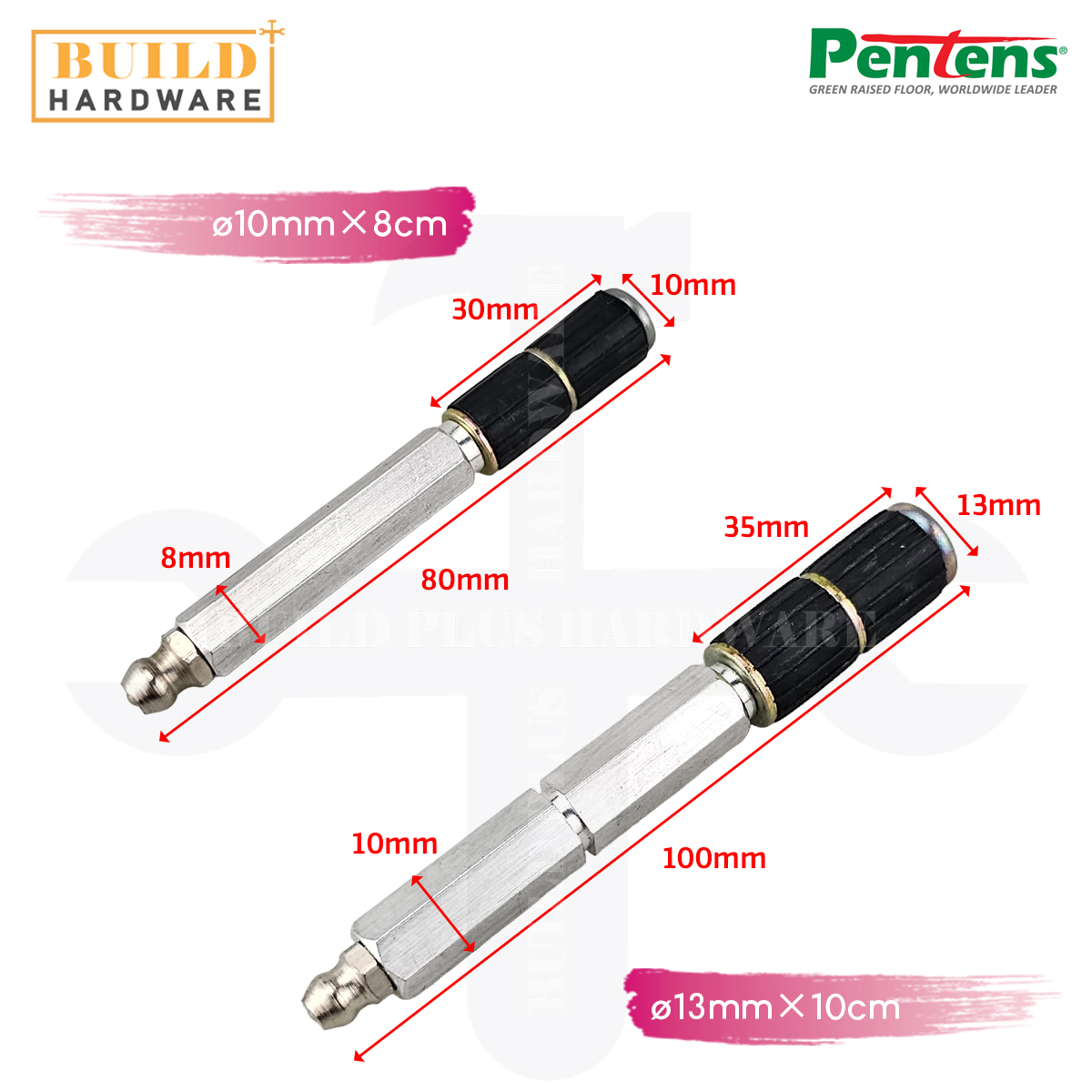 PENTENS 8cm/10cm High Pressure PU Foam Injection Grouting Aluminum ...