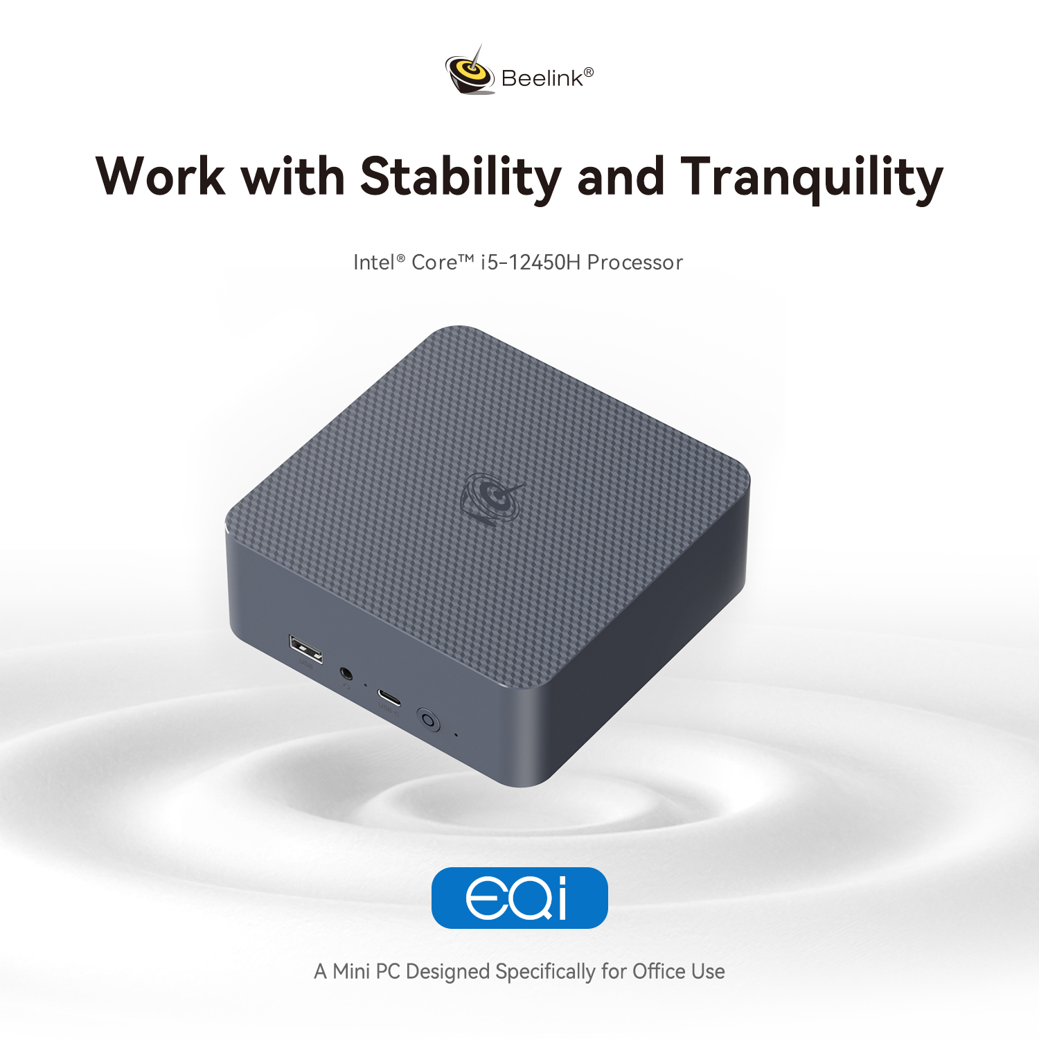 Beelink EQI12 MINI PC Intel i7-12650H LPDDR5 5200MHz PCIe4.0 M.2 SSD ...