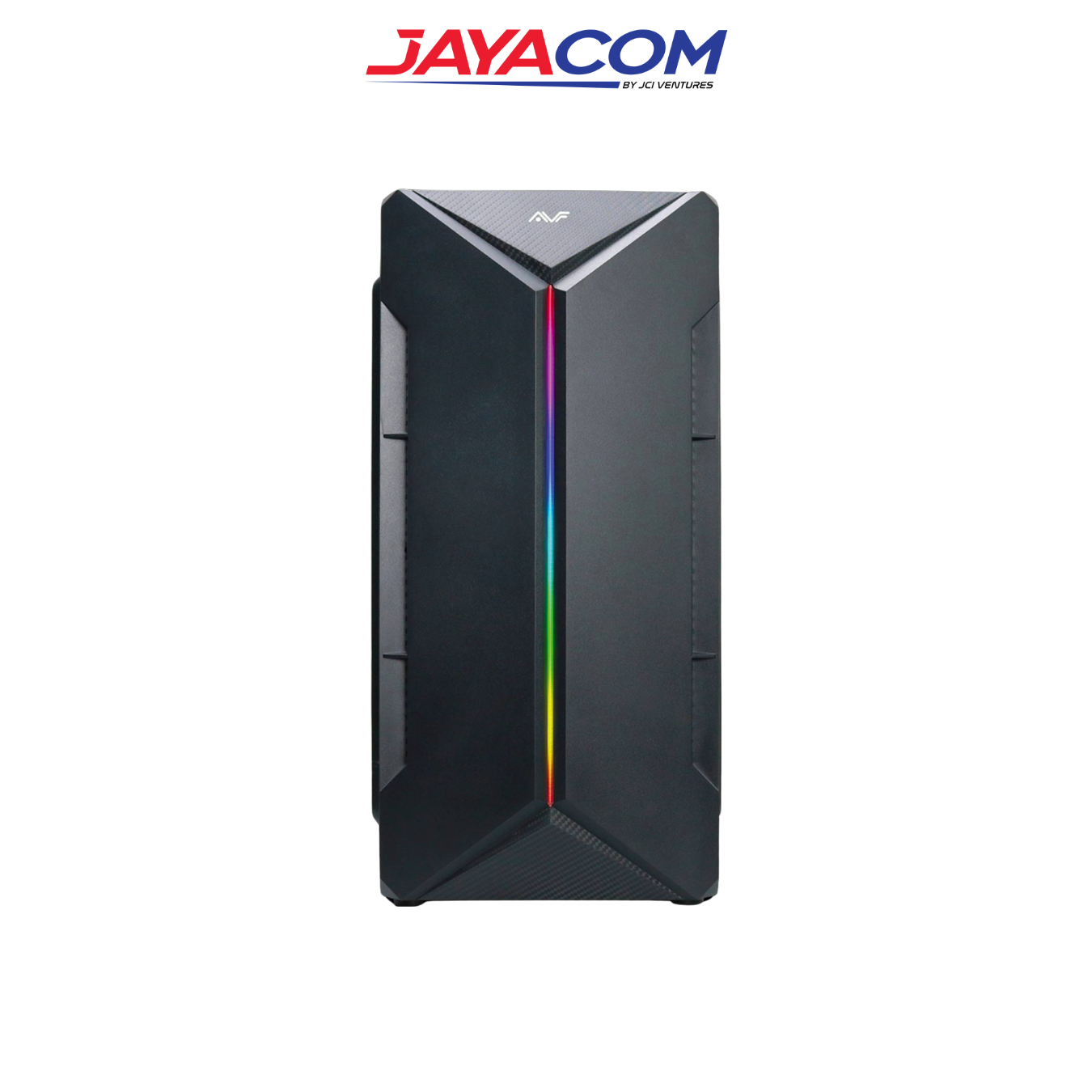 AVF M-ATX AC-MX3000 PC Casing Chassis – Black (RGB Light on Front Panel ...
