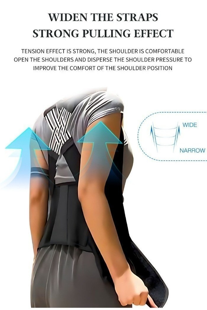 Back Posture Brace | Humpback & Hunchback Posture Corrector for Men ...