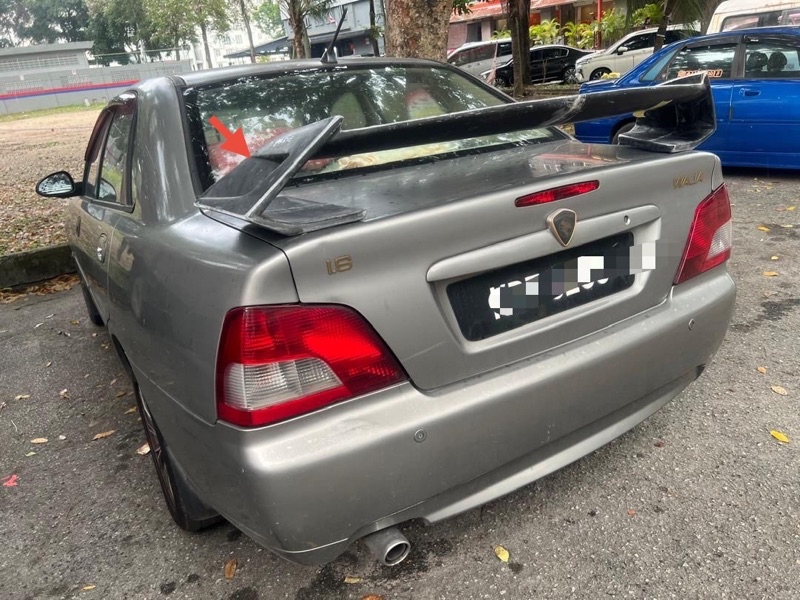 WAJA GALAXY SPOILER FIBER NO PAINT | Shopee Malaysia