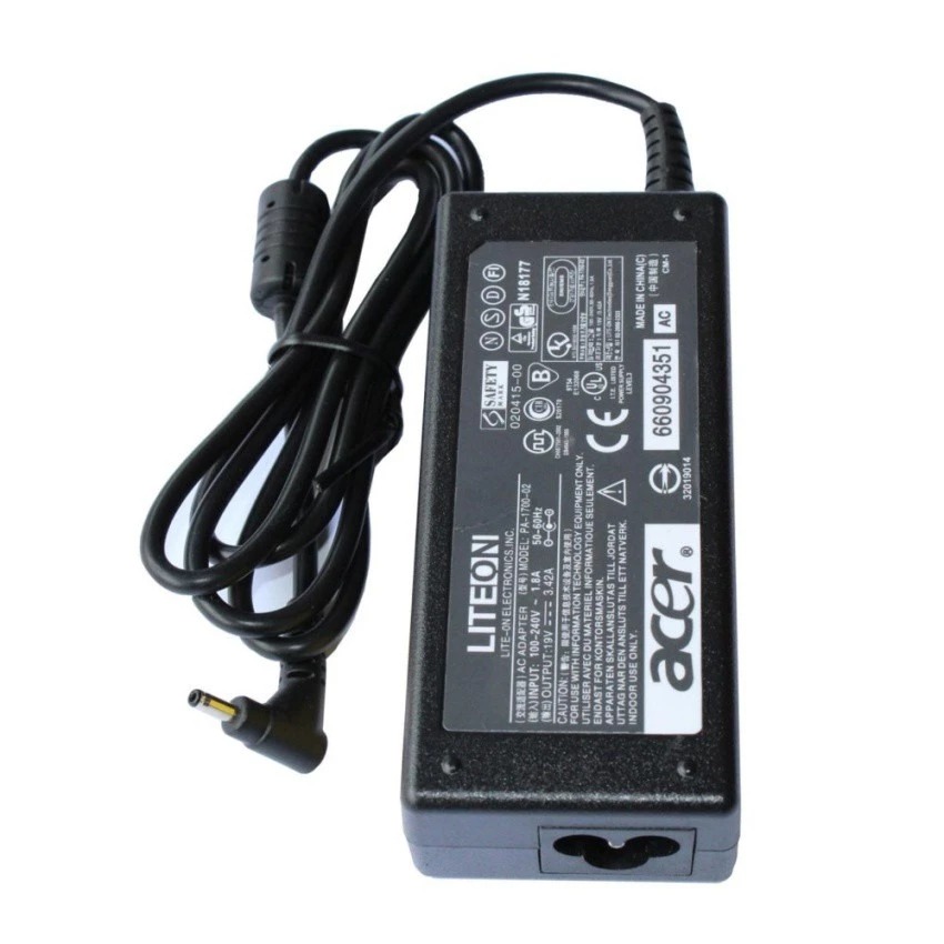 acer 3.42a 3.0mm x 1.1mm Small Pin 65W Charger Acer Aspire 3 Charger Laptop Acer Chromebook ...