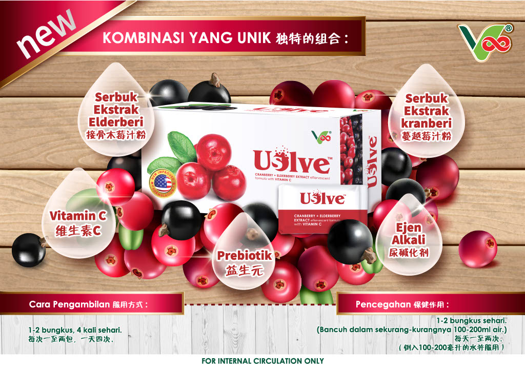 [V-INFINITY] U-solve 4gm x 28's Sac - gout attack, jangkitan saluran ...