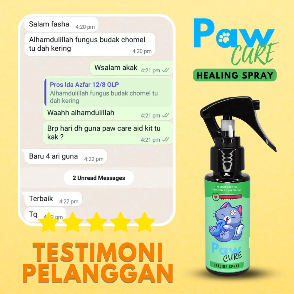 [ORIGINAL DISTRIBUTOR] PAW BOOSTER MULTIVITAMIN UNTUK KUCING SIHAT GEBU ...