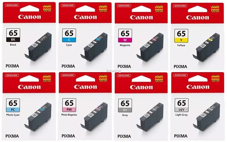 Canon Original Genuine Dye-Based Ink Cartridge CLI-65 For Pixma PRO‑200 PRO‑200S | Shopee Malaysia