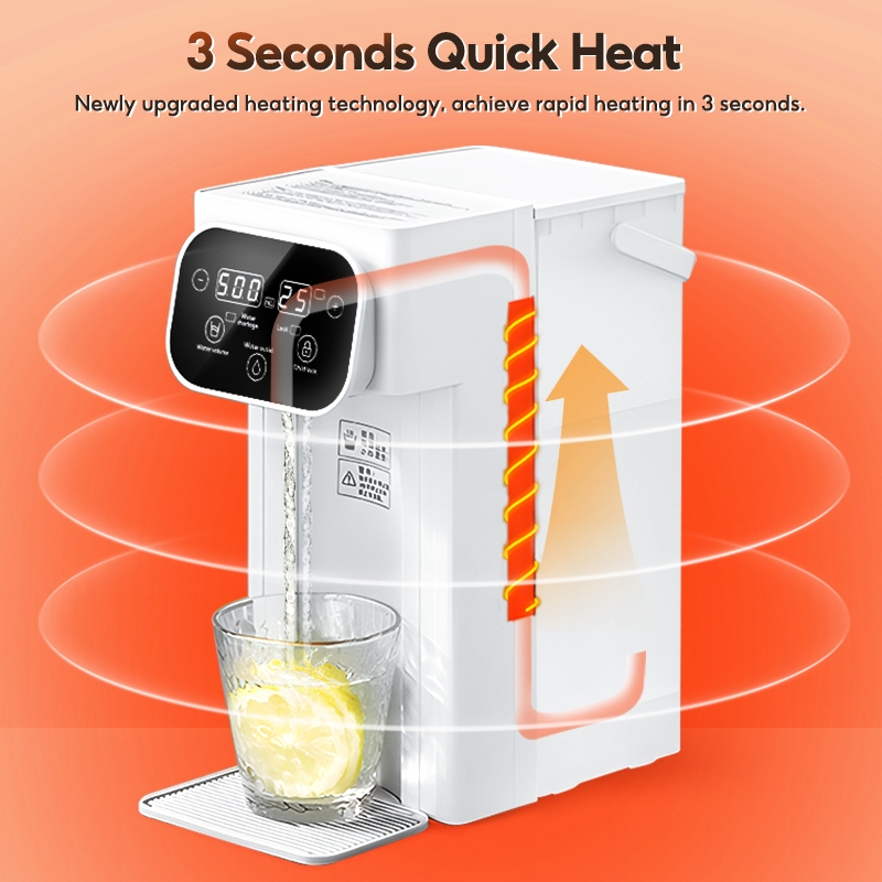 Ready Stock Xiaomi Style 3L Instant Hot Water Pot Kettle Heater ...