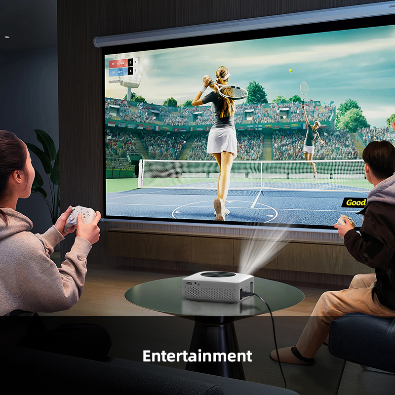 V380 Pro T1 Mini Wireless Projector Wifi Bluetooth Cinema Android Mini ...