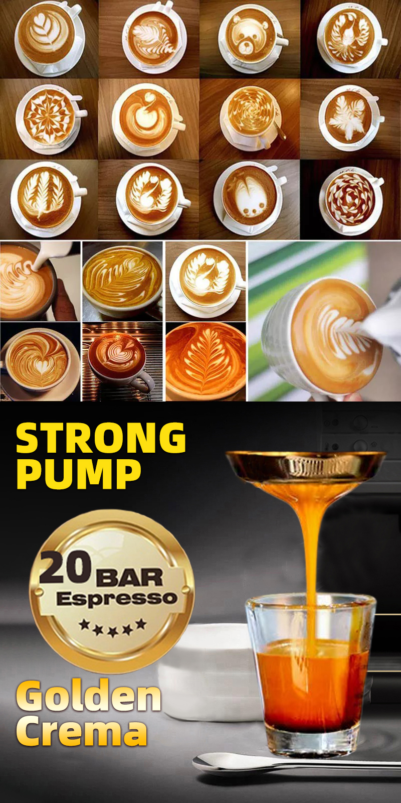 🎁LAHOME/ Donlim Espresso Coffee Maker Machine On Sale Coffee Maker ...