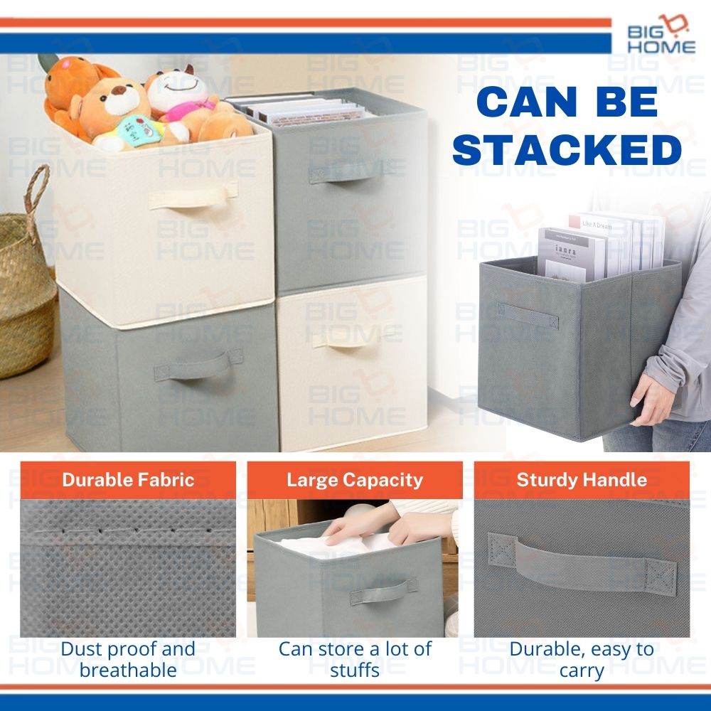 Foldable Storage Box Organizer Storage Kotak Simpan Barang Toy Storage ...