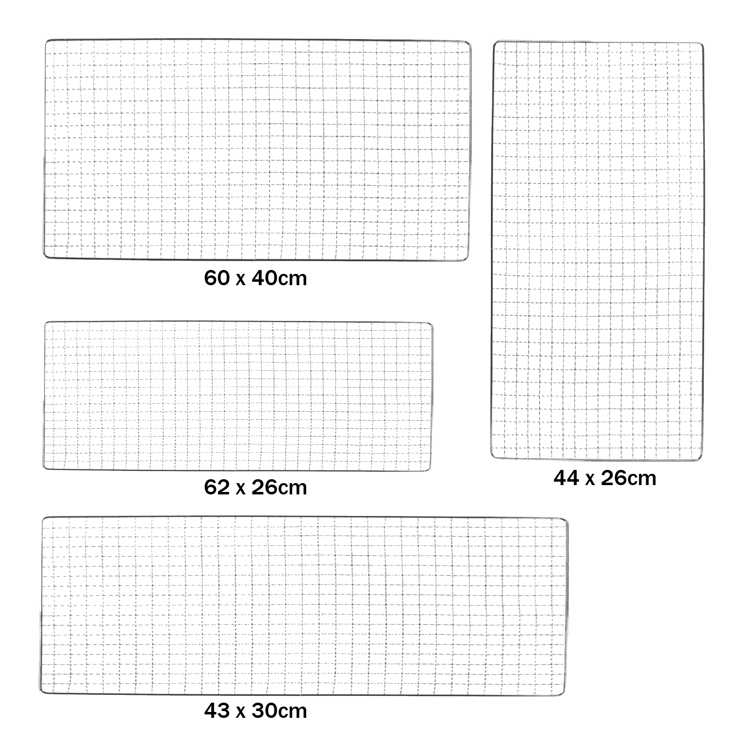 Jaring BBQ Stainless Steel BBQ Barbecue Grill Net BBQ Jaring Besi BBQ ...