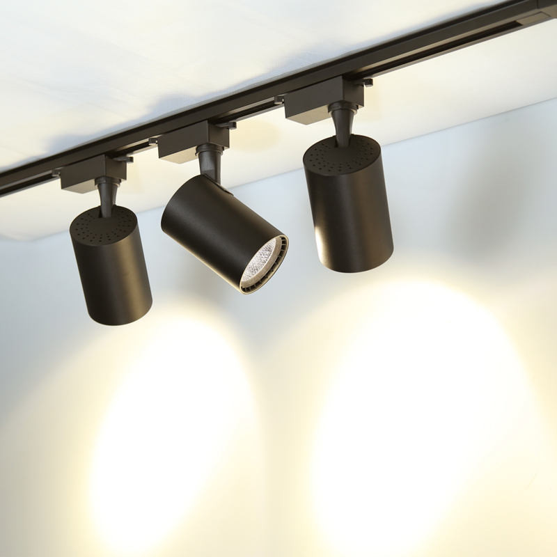 CHUANGYANG Track Light Lampu Track LED Track Lighting Spotlight Black ...