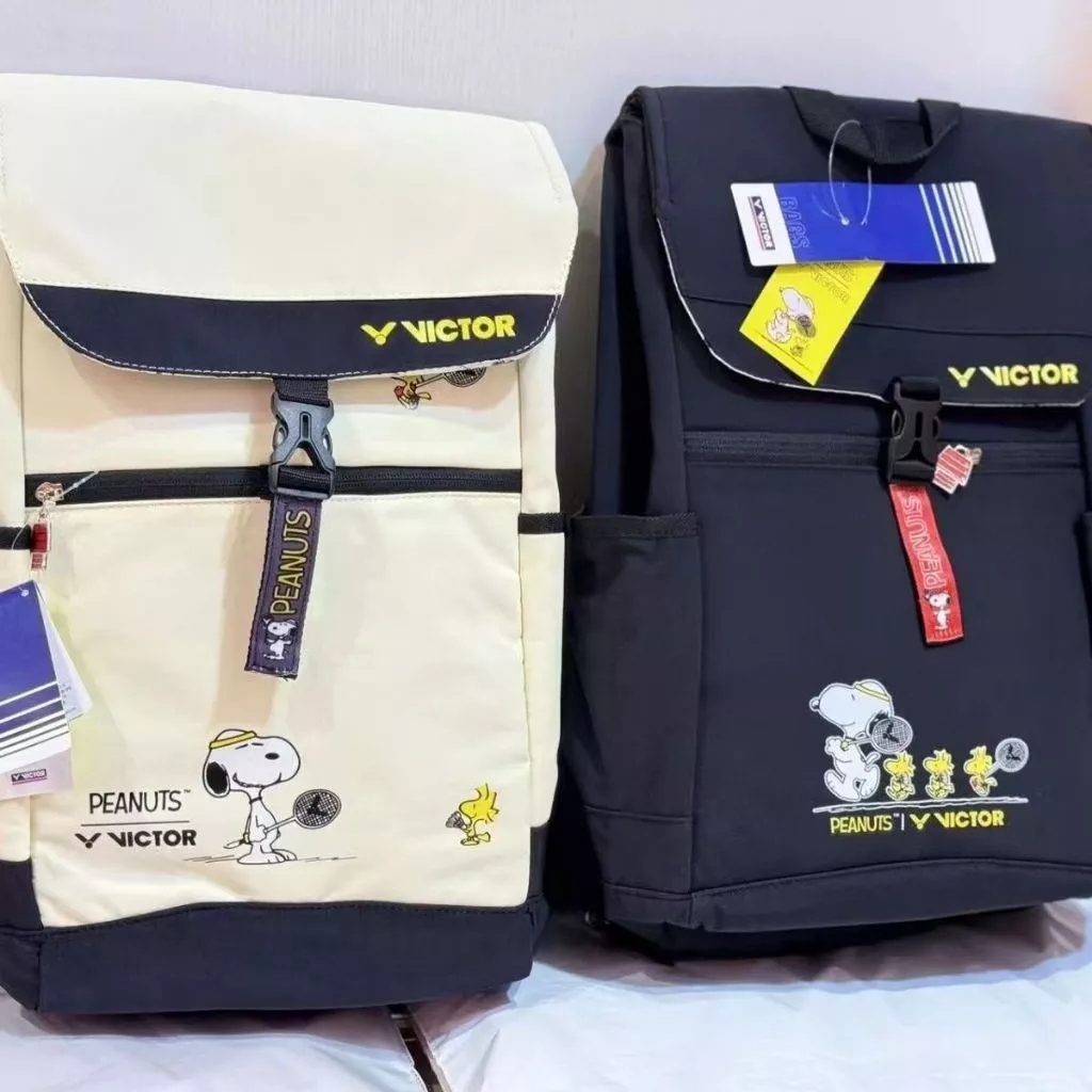 VICTOR Snoopy Badminton Backpack Sports Training Joint Limited Edition ...