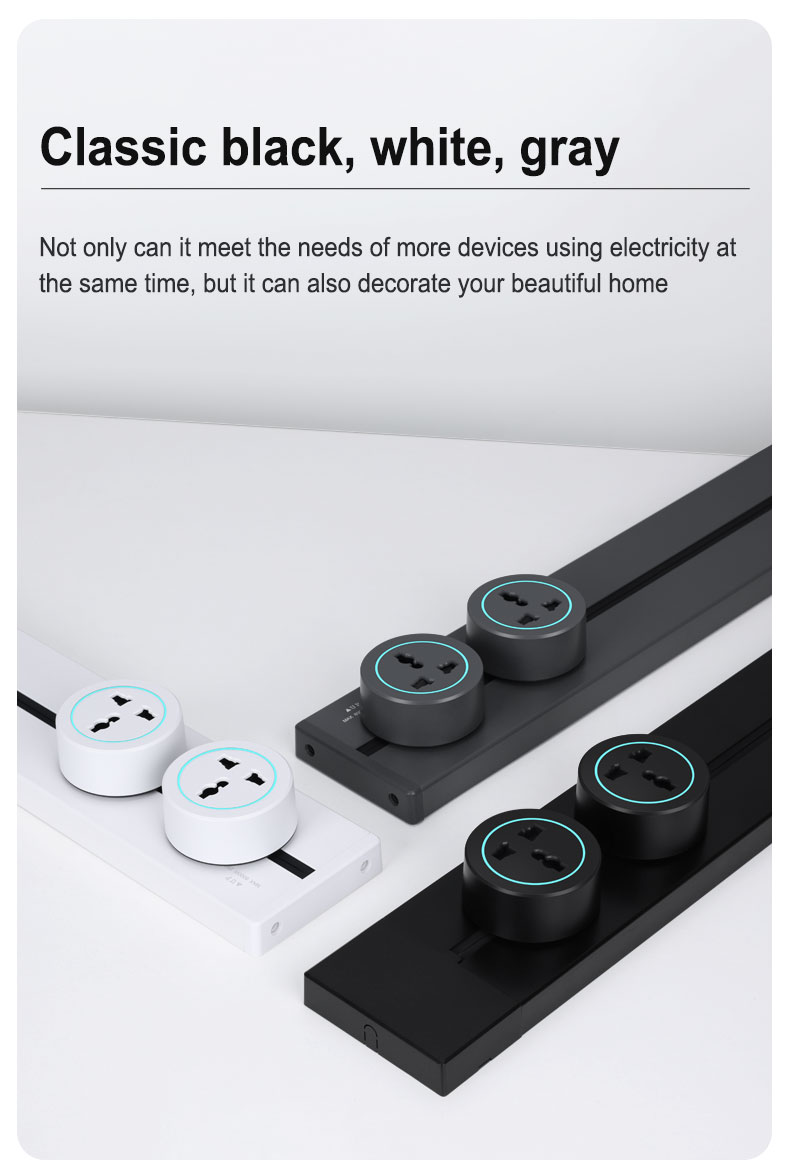 【⚡10 Years Warranty⚡】TEP Power Track Socket System 32A Flat Pin/USB ...