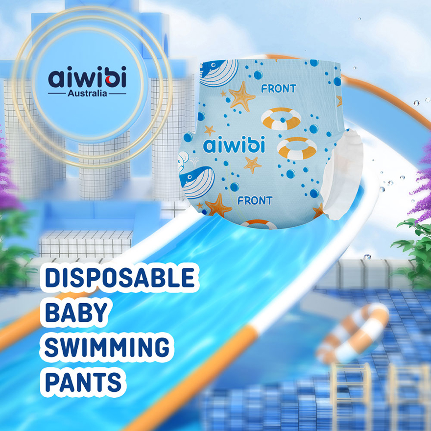 Aiwibi Baby Swimming Diapers Pants (1Pack) | Shopee Malaysia