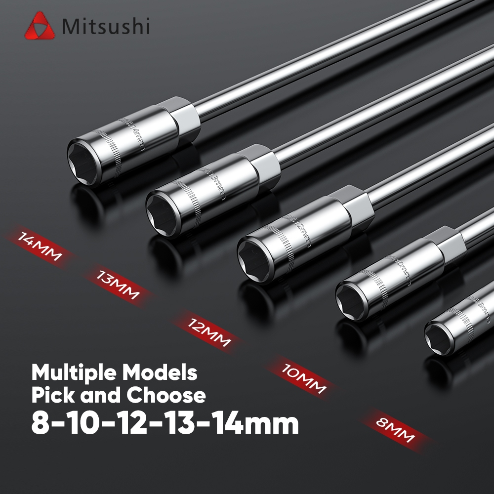 Mitsushi Spanar T Handle Set Socket T-Wrench Set Tools Extended T ...