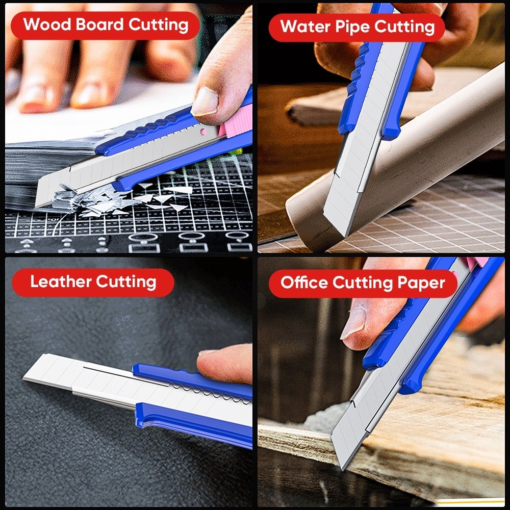 Mitsushi Utility Cutter Knives Set Paper Cutter Pen Knife Blade Self ...