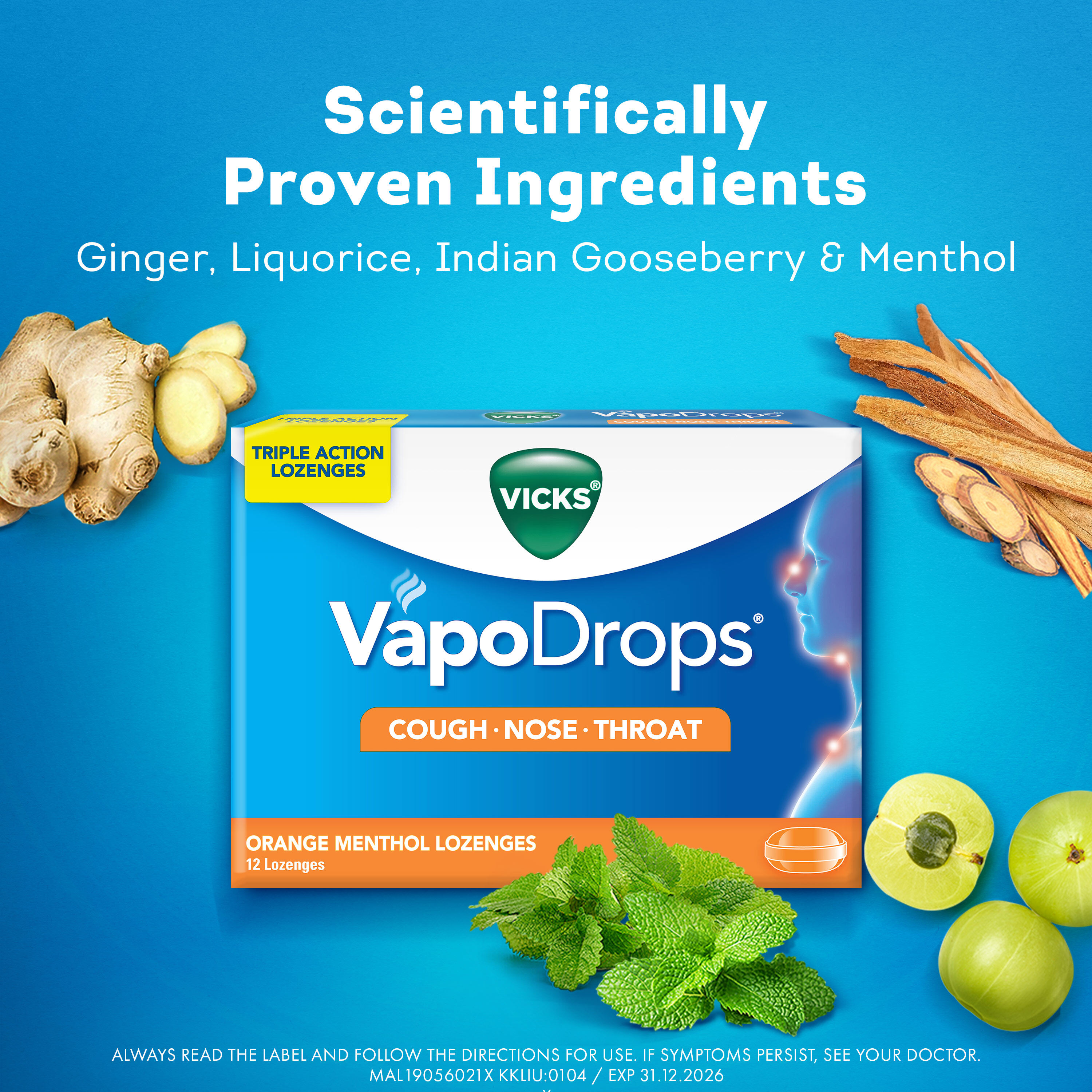 [LIMITED OFFER] VICKS Vapodrops 12's x 3 packs | Shopee Malaysia