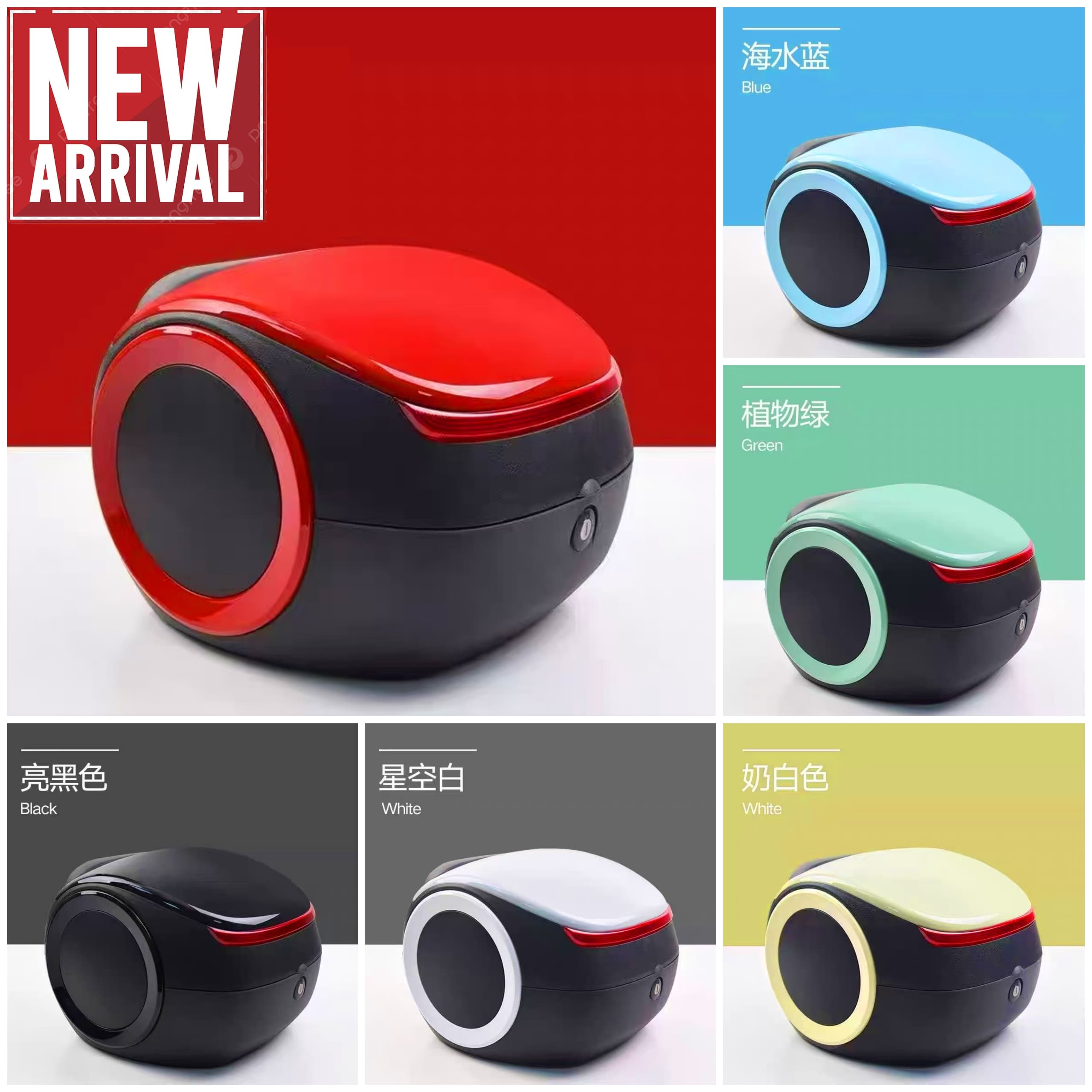 🔥BOX SIPUT / BOX ALIEN 35L ABS 🔥 NEW DESIGN 2025 !! UNIVERSAL TOPBOX ...