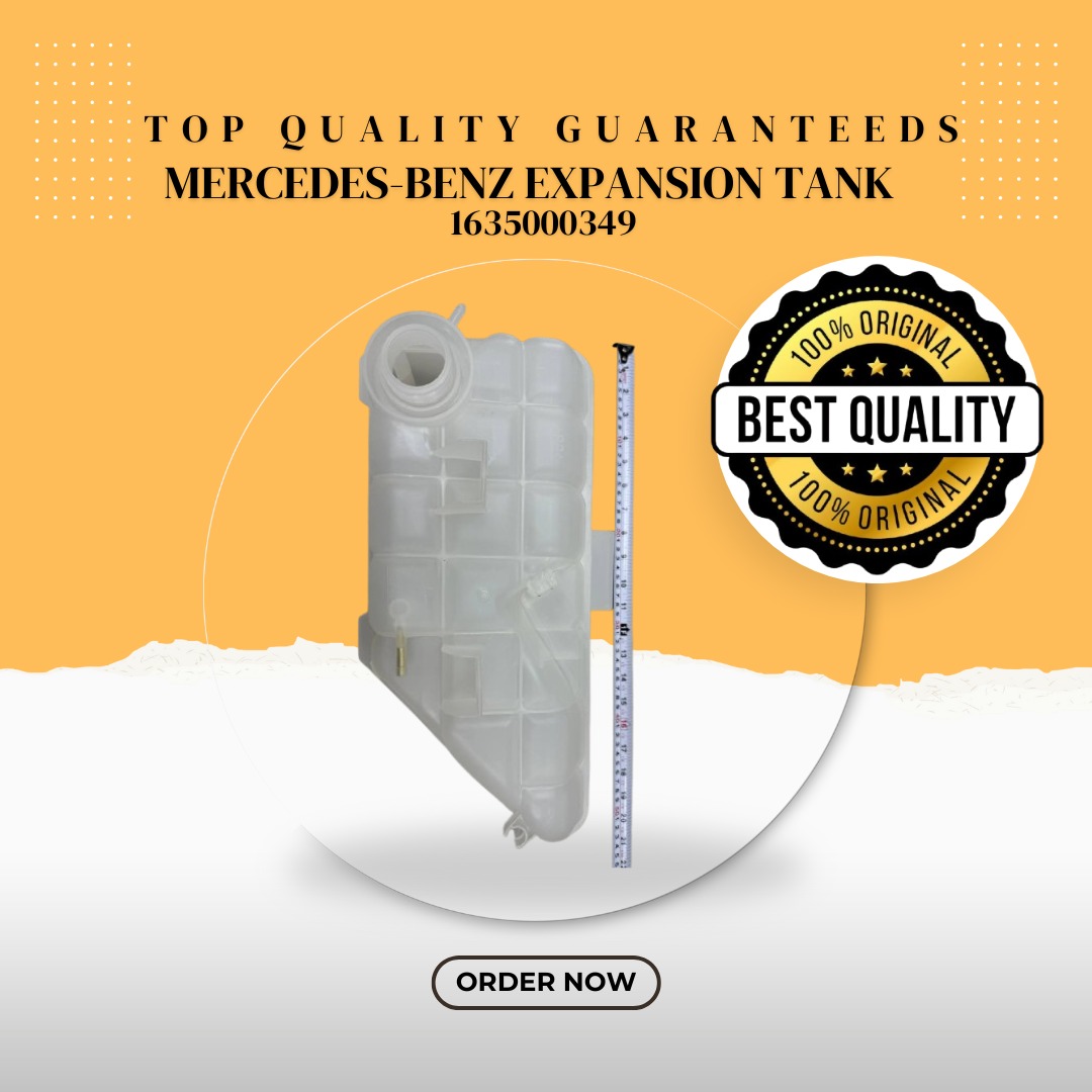 Genuine Mercedes W163 M-Class Coolant Expansion Tank 1635000349 - With ...