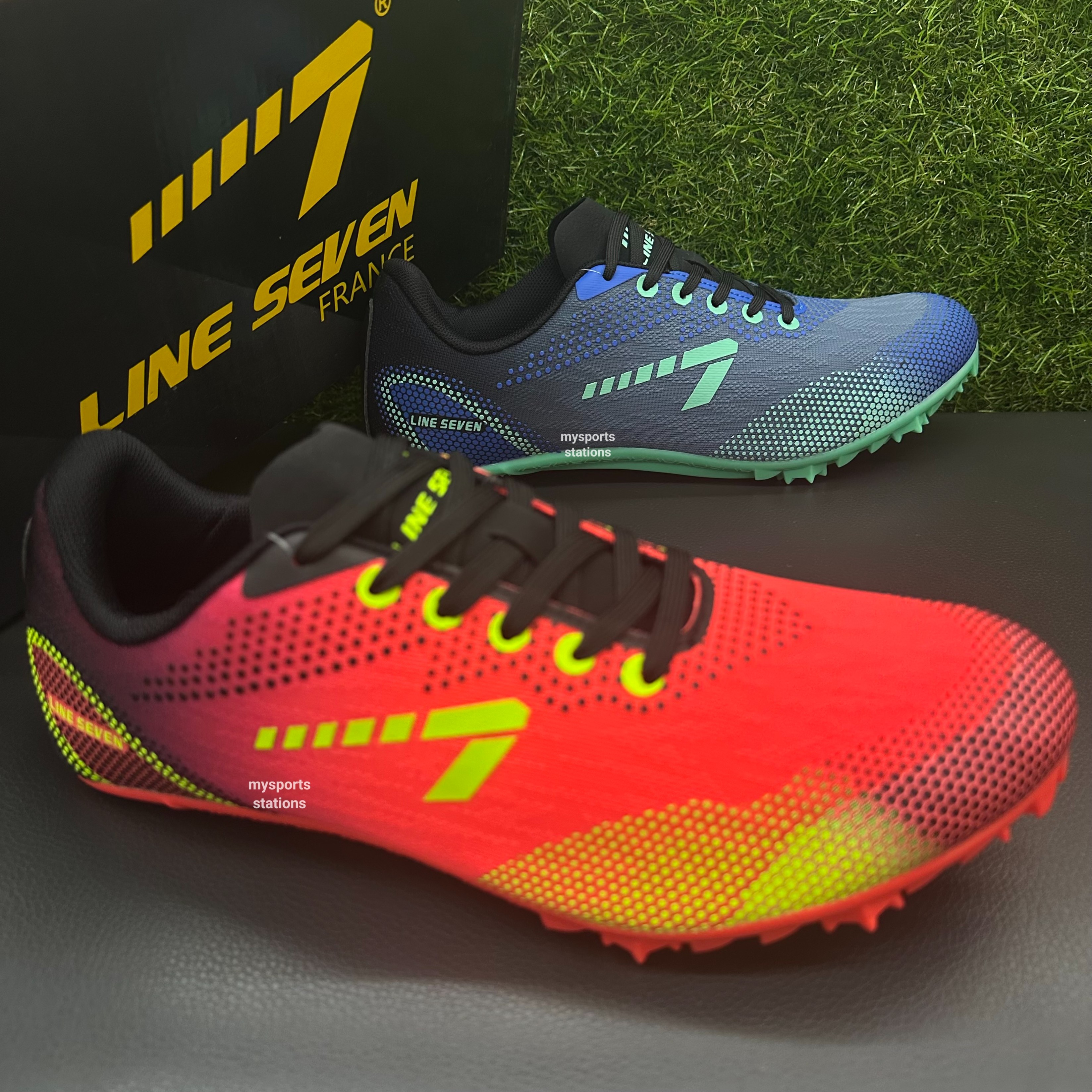 LINE SEVEN | LINE 7 L7 S-1158 Spike Shoes | Track Running Shoes | Sport ...