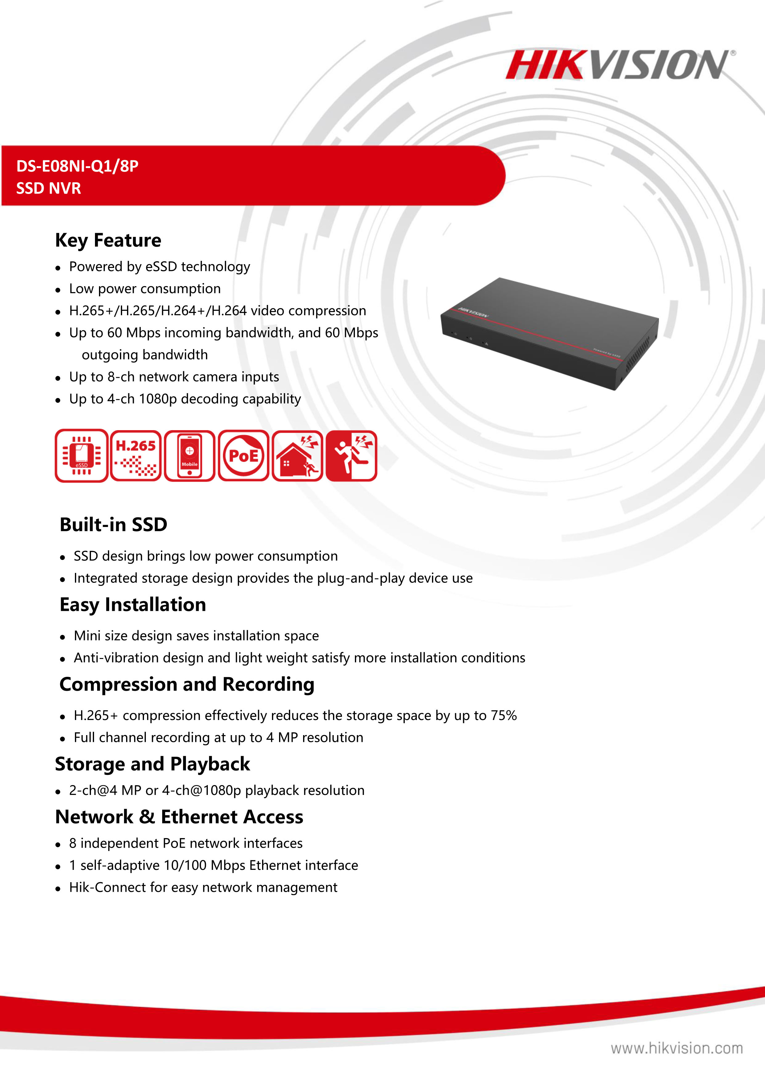Full Set 8 Channel Hikvision 4MP POE CCTV Package With 8 x 4MP POE ...