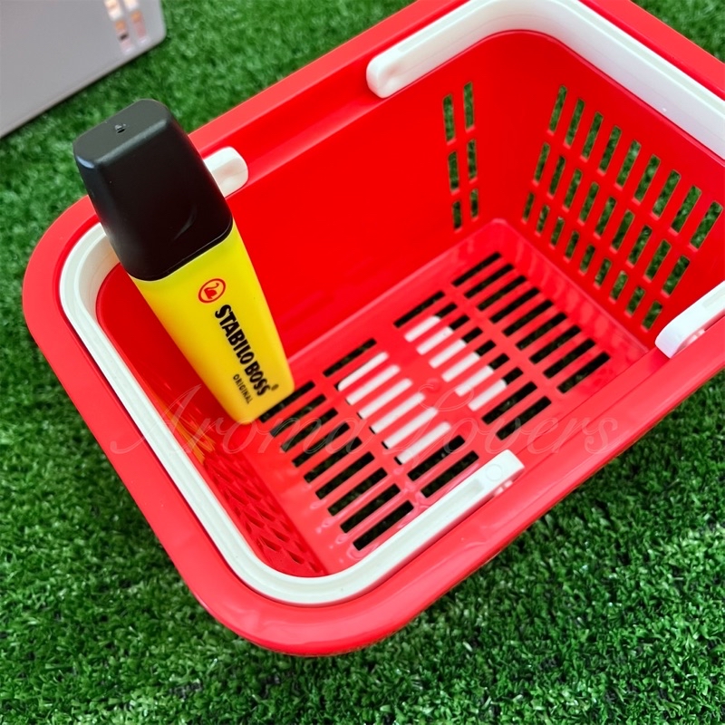 Mini Eco Shop Collection Red Basket Bakul Viral Kedai 2co 红色 迷你购物 小篮子 ...