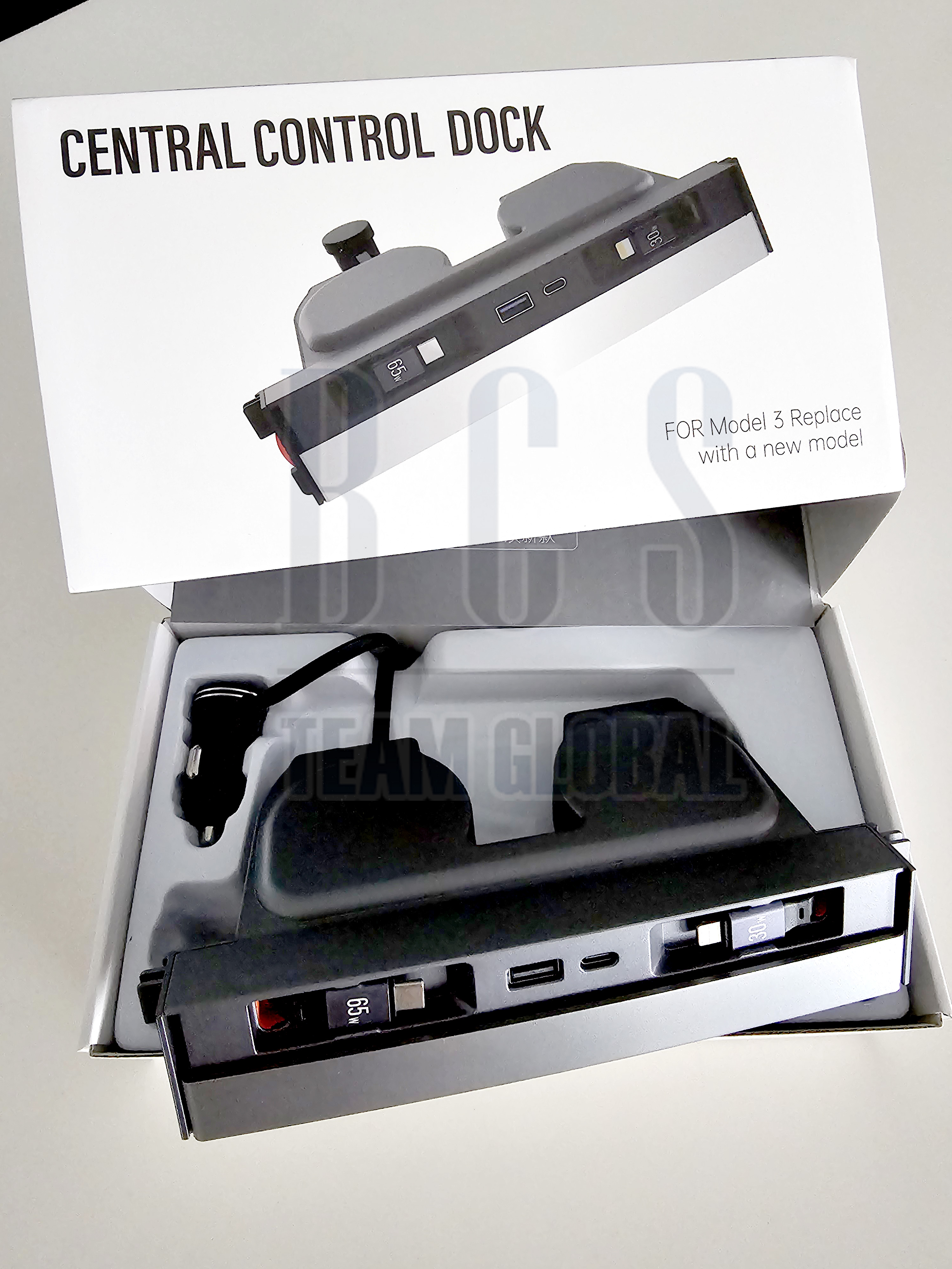 [READY STOCK ] BCS Retractable Center Console Fast Charge USB Hub for ...
