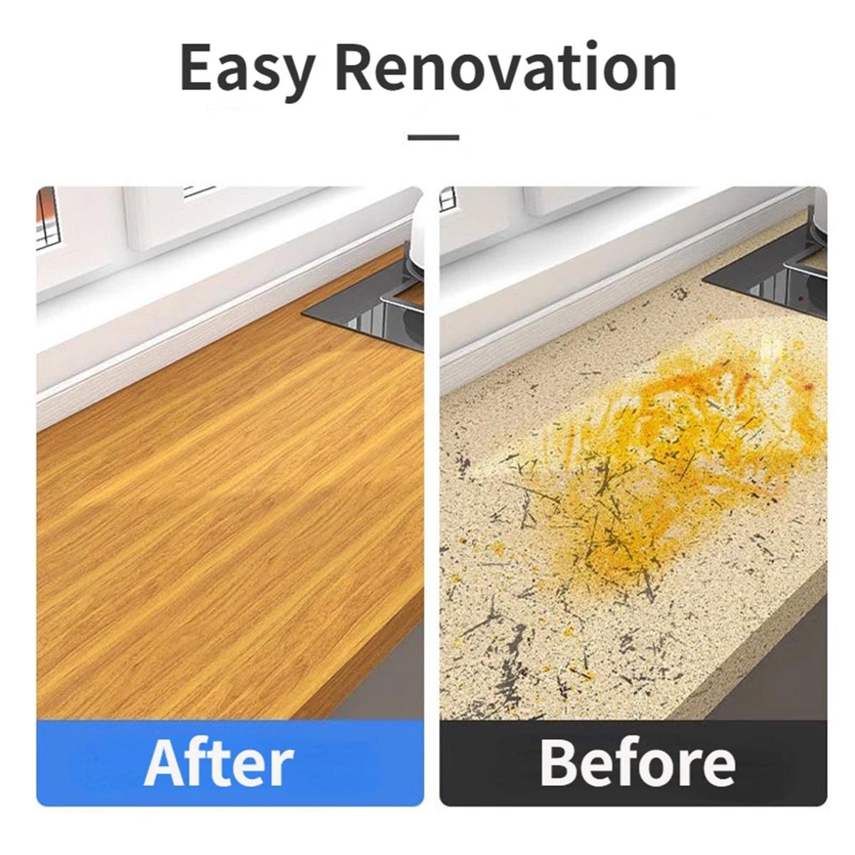 5M Wooden texture wallpaper self-adhesive oil waterproof sticker ...