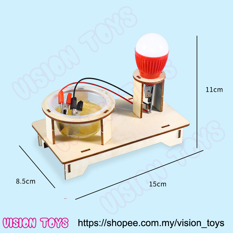 Elektrik Larutan Garam 盐水发电 Salt Solution Electric Generator Education ...