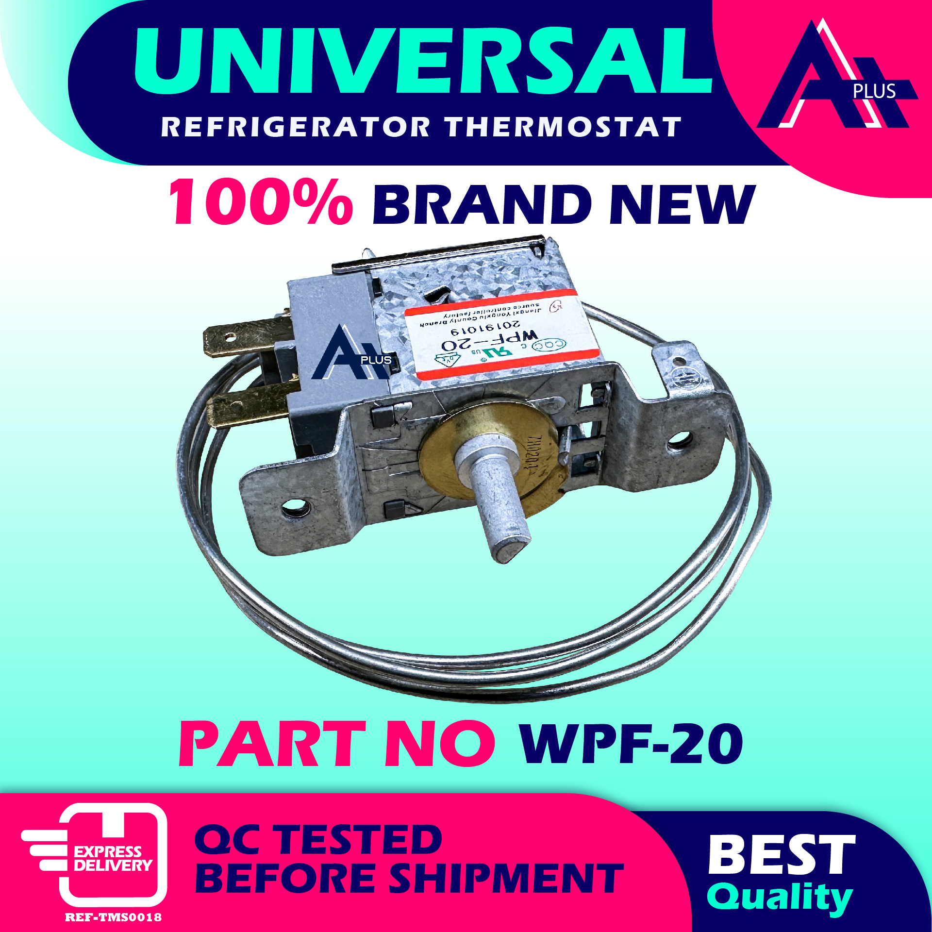 WPF-20 UNIVERSAL Refrigerator Thermostat Fridge Thermostat Thermostat Peti Sejuk | Shopee Malaysia