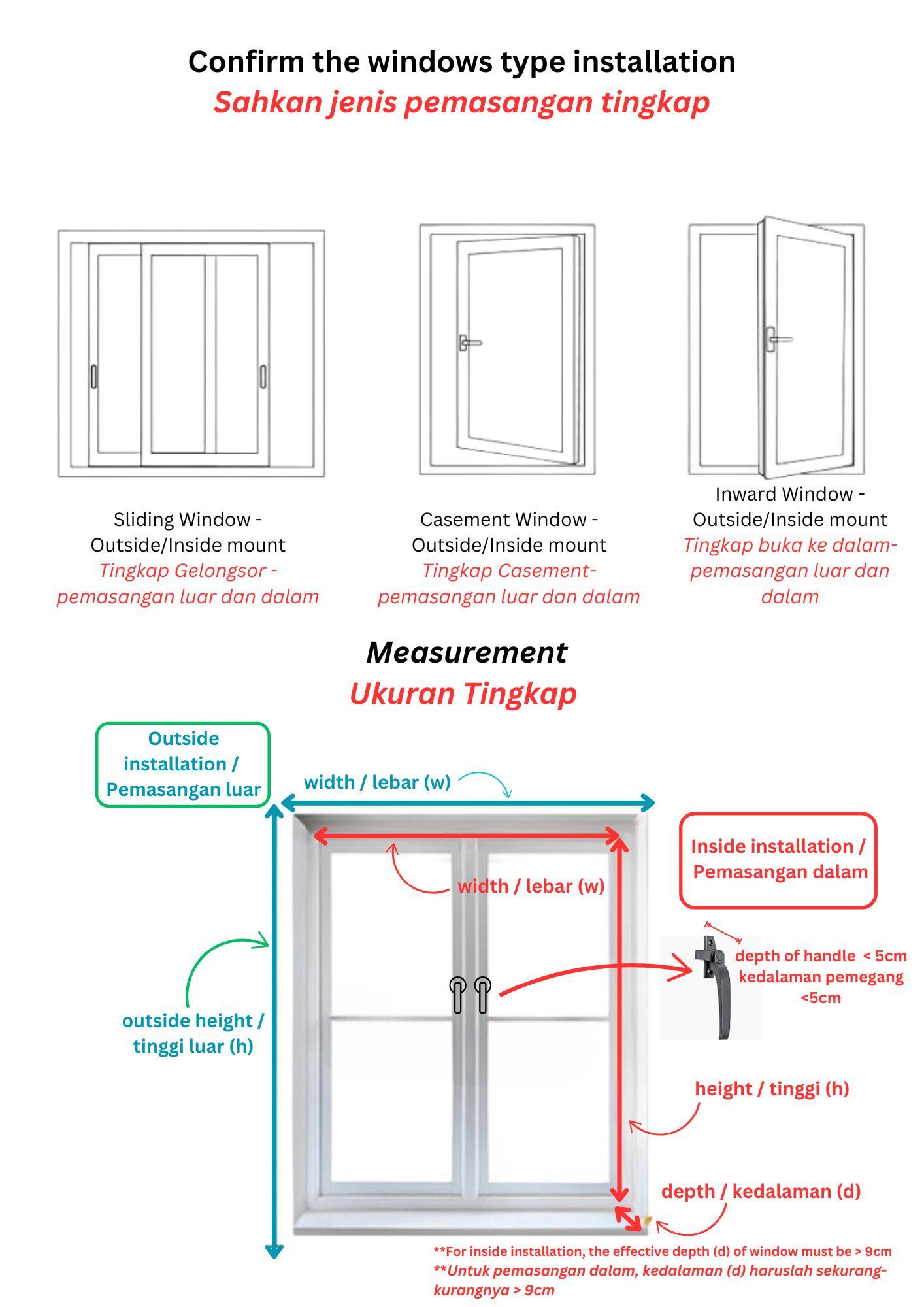 [Bidai Roman] 2 Tingkap 100%Halang Cahaya /Kalis air / Blackout Untuk Bilik Tidur / Roman Blinds ...