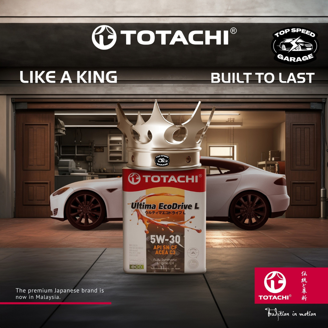ORIGINAL | TOTACHI JAPAN ENGINE OIL (1 LITER) 5w30 HYPER EcoDrive Fully ...