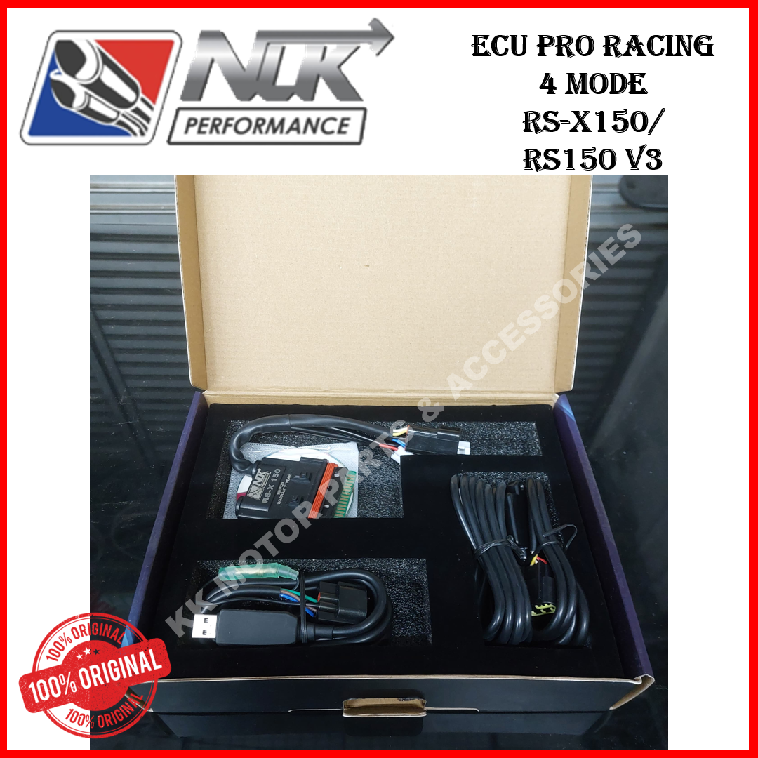[100% ORIGINAL !!!] NLK PERFORMANCE ECU PRO RACING RS-X150 RS150 V3 4 MODE HIGH PERFORMANCE ECU ...