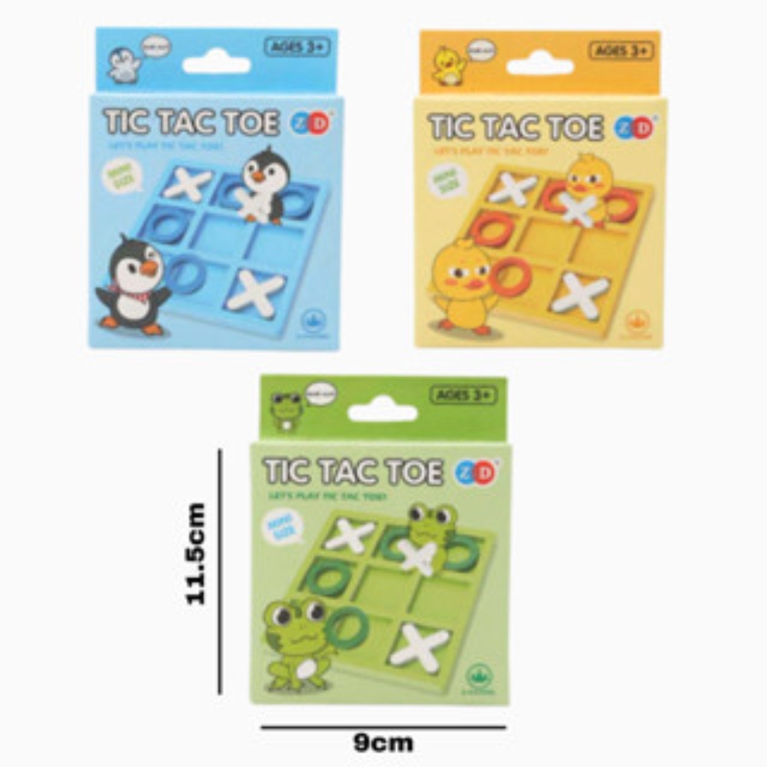 TIC TAC TOE XO Mini Game Toy for Kids Children Family Tabletop ...