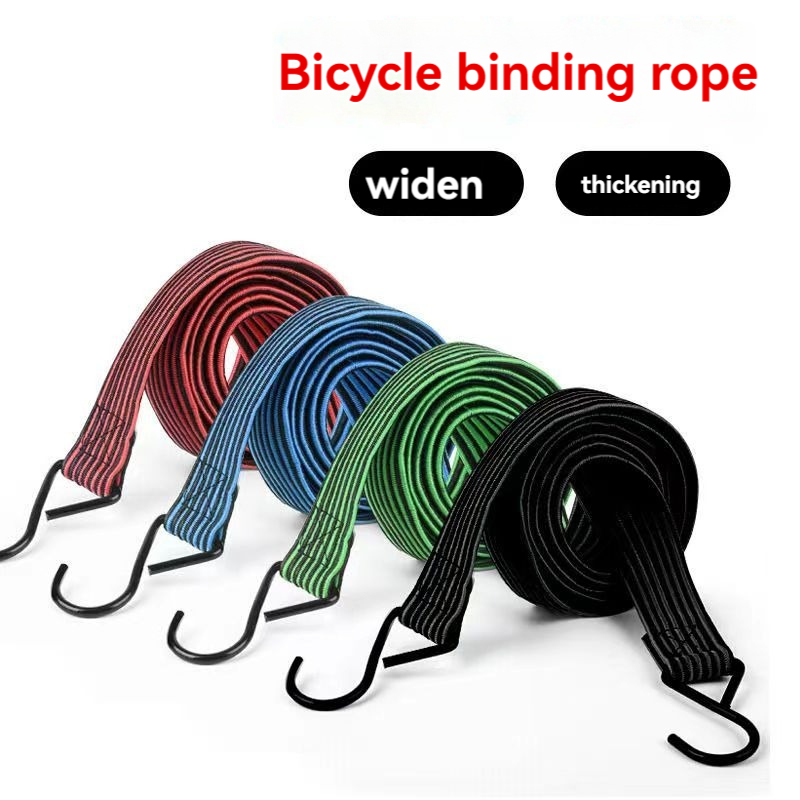 1 m 1.8 m 2 m 2.5 Motorcycle rope strap Elastic rope strap hook flat ...