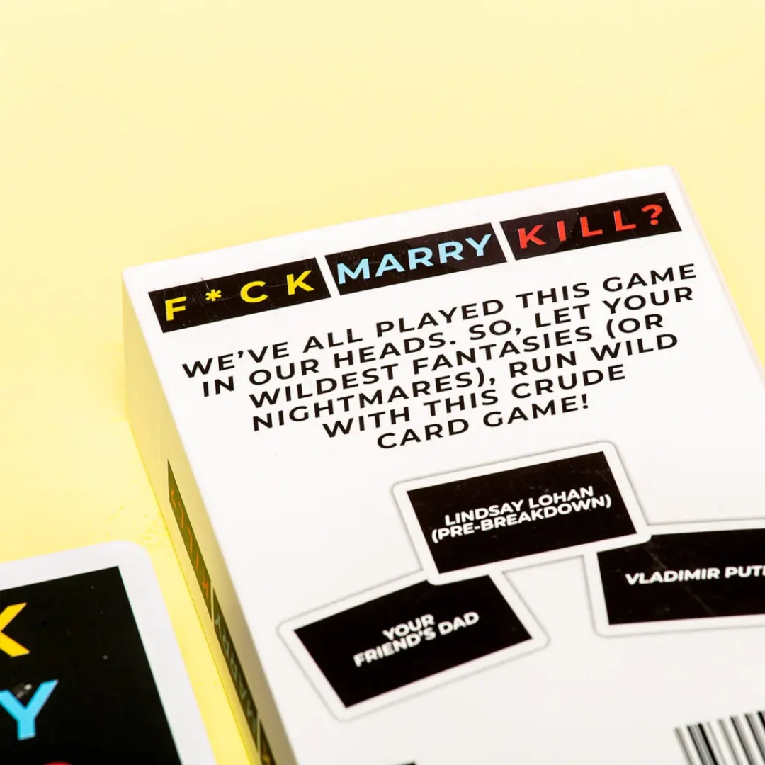 F*ck, Marry, Kill? Adult Card Game No One Is Safe Fun For Friends ...