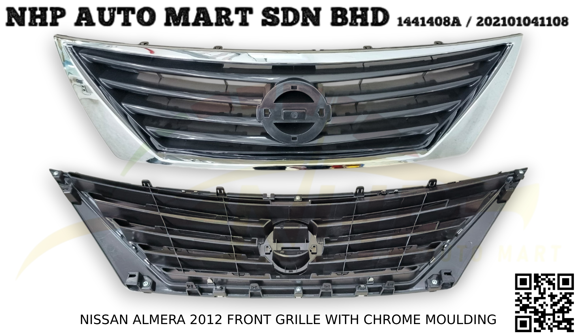 NISSAN ALMERA N17L 2012 - 2015 YEAR FRONT GRILLE / DEPAN SARONG / FRONT ...