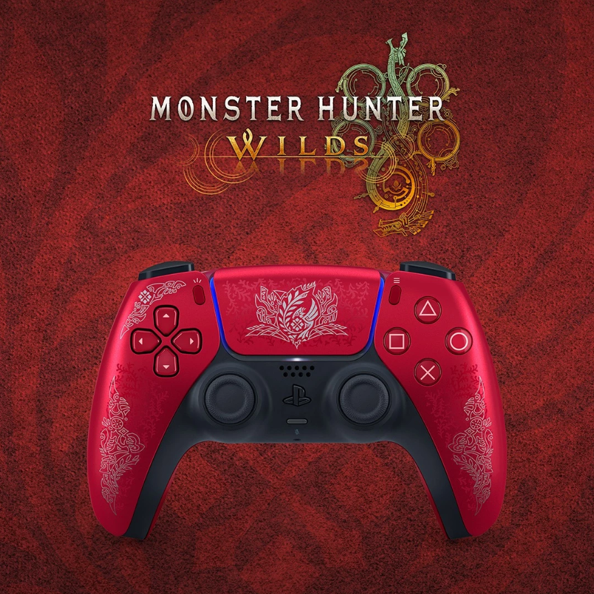 [LIMITED EDITION] Sony Playstation 5 PS5 Monster Hunter Wilds DualSense ...