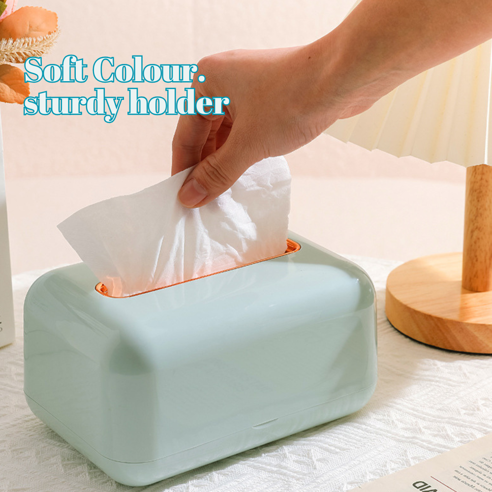 Retro Tissue Box Soft Pack Tissue Holder Facial Tissue Box Durable ...
